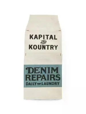 Kapital Canvas Pulp Phone Holder - Neutrals