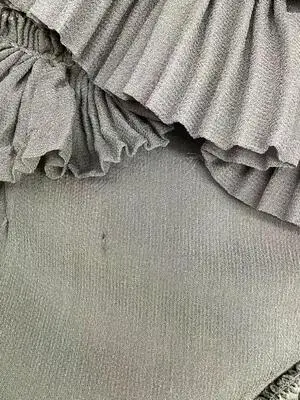 Burberry Ruffled Silk Dress