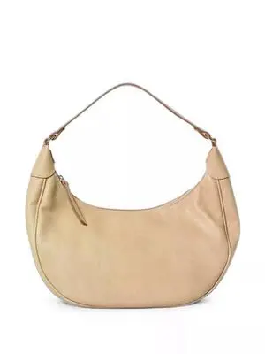 SKYTOS Luna Leather Shoulder Bag - Neutrals