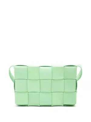 Bottega Veneta Cassette Crossbody Bag - Green