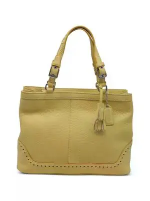 COACH VINTAGE Hampton Tasseled Handbag