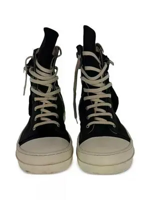 Rick Owens Zip-pocket High-top Sneakers