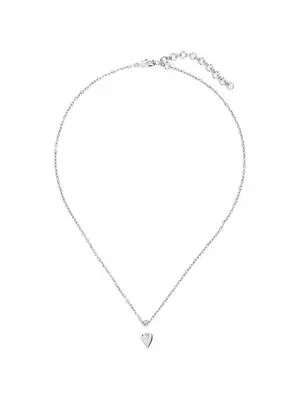 YOJ Loff Heart Pin Necklace - Silver