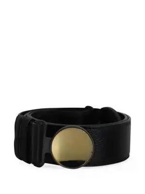 Bottega Veneta Round Buckle Belt - Black
