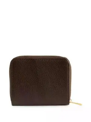 Zadig&Voltaire Mini Zv Grained Leather Wallet - Brown
