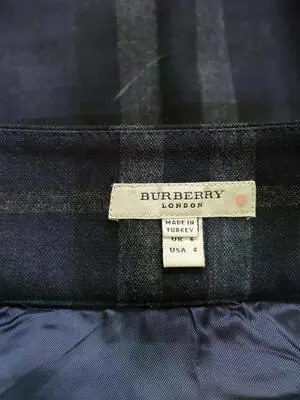 Burberry Tartan Wrap-style Skirt