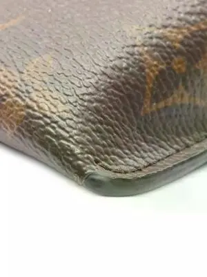 LOUIS VUITTON 2010s Padlock On Strap Monogram Shoulder Bag - Brown