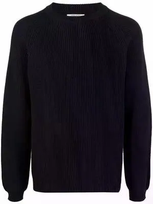 Woolrich Ribbed-knit Crew-neck Jumper - Blue