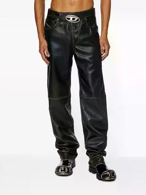 DIESEL® P-kooman Leather Trousers