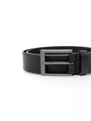 Karl Lagerfeld Woven-effect Buckle Belt
