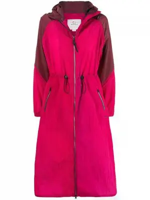 Woolrich Meshoppen Long Parka Coat - Pink