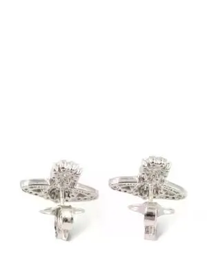 VIVIENNE WESTWOOD Tone Orb Crystal-embellished Stud Earrings