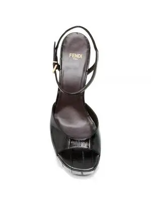 Fendi Arco Ankle-strap Sandals