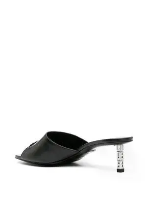 Gcds 60mm Logo-heel Sandals