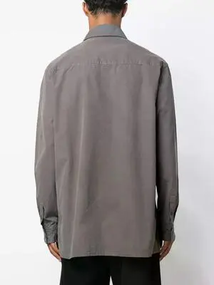 Off-White Embroidered-logo Oversized-cut Shirt