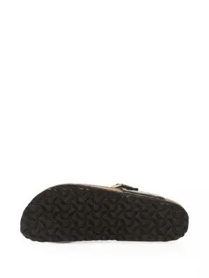 BIRKENSTOCK Gizeh Crocodile-effect Sandals
