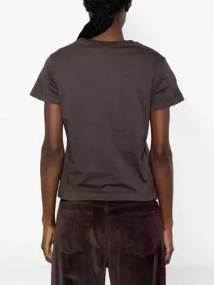 Pinko Logo Print Cotton T-shirt