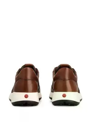 TOD'S Red Dot Leather Sneakers