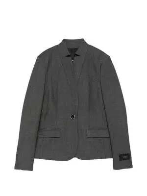 Pinko Single-breasted Jacket - Grey