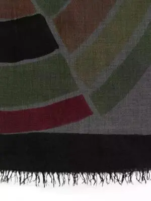 Faliero Sarti Leika Geometric-print Scarf