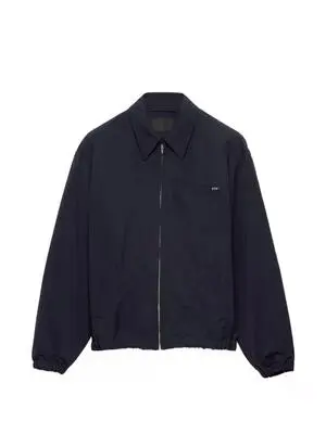 Prada Technical Fabric Blouson Jacket - Blue