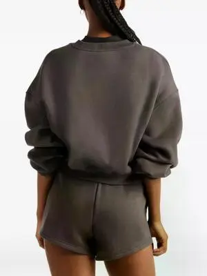 NEW BALANCE Trackside Fleece Crew Sweatshirt - Grey