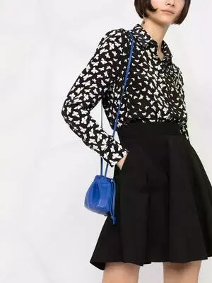 Red Valentino Side-buckled Mini-skirt