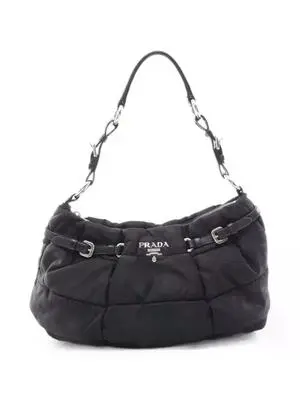 Prada 2000s Tessuto Micro Shoulder Bag