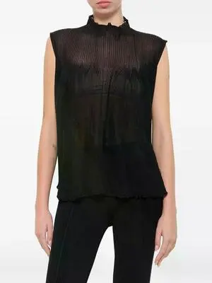 CFCL Hypha Lucent Glitter-effect Top