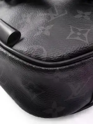 LOUIS VUITTON 2019 Eclipse Monogram Messenger Bag - Black
