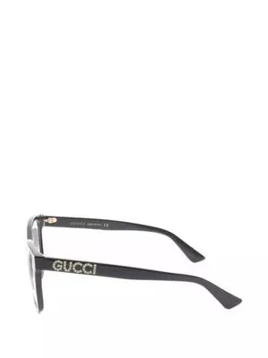 Gucci 2020s Crystal-embellished Cat-eye Glasses