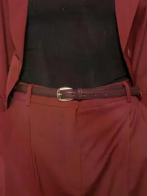 Max Mara Belted Pleated Tailored Shorts