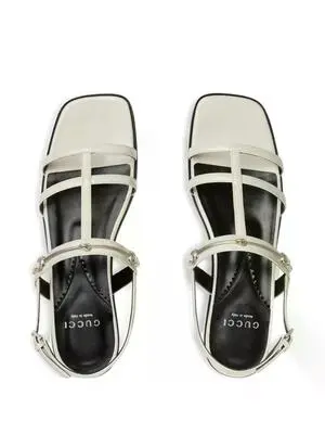 Gucci Horsebit-detail Leather Sandals
