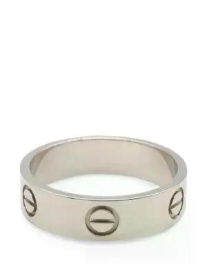 Cartier Love Ring In White Gold