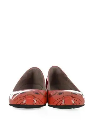 Marc Jacobs Mouse Print Ballet Flats