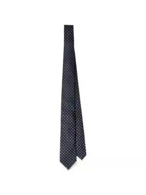 Prada Silk Tie - Blue