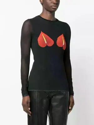 Loewe Anthurium Long-sleeve Top