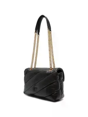 Pinko Love Birds Quilted Shoulder Bag