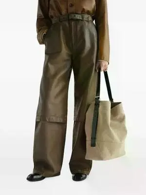 LEMAIRE Belted Tote Bag In Heavy Cotton Canvas