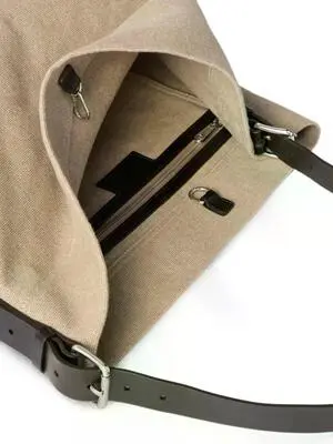 LEMAIRE Belted Tote Bag In Heavy Cotton Canvas