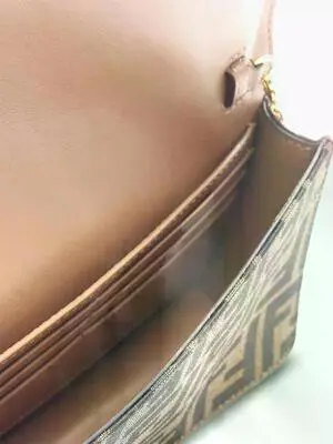 Fendi Zucca Monogram Shoulder Bag