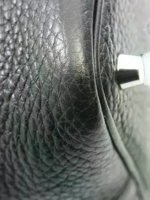 Hermès Clemence Leather Picotin Lock Pm Tote Bag - Black