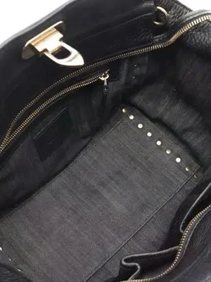 Valentino Garavani 2000s Rockstud Two-way Denim Handbag