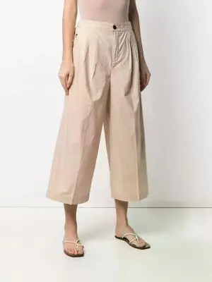 Woolrich Elasticated-waist Cropped Trousers