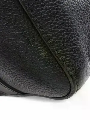 LOUIS VUITTON 2000s City Keepall Leather Shoulder Bag