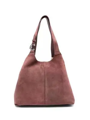 COCCINELLE Suede Shoulder Bag - Red