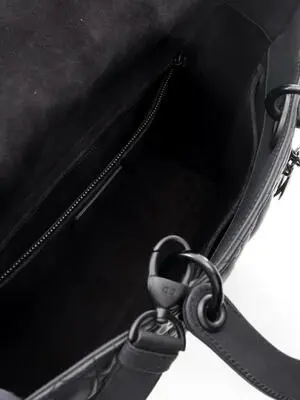 Dior 2010s Lady Cannage Tote Bag - Black