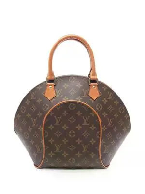 LOUIS VUITTON 2001 Mm Monogram Ellipse-canvas Tote Bag - Brown