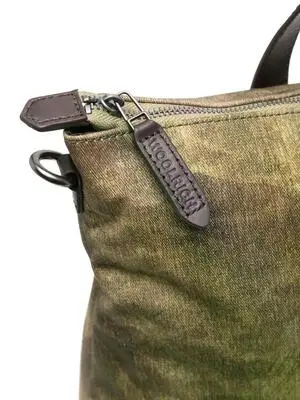 Woolrich Camou Logo-patch Tote Bag
