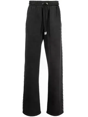 Off-White Eyelet-embellished Track Pants